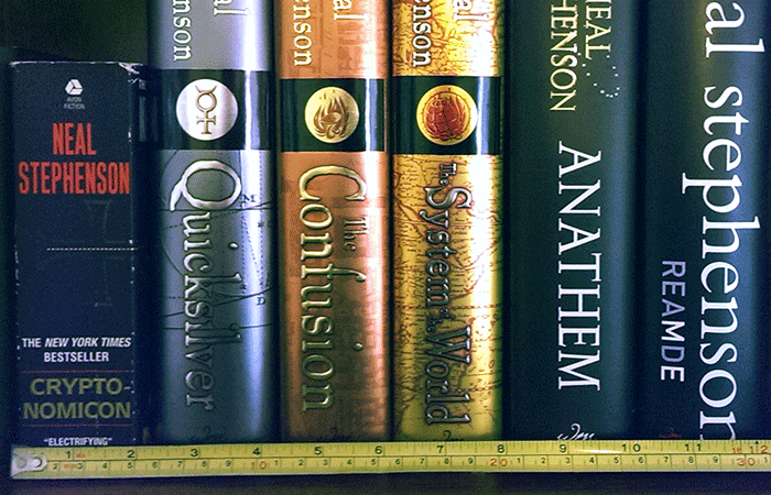 A Foot of Neal Stephenson - B&N Reads